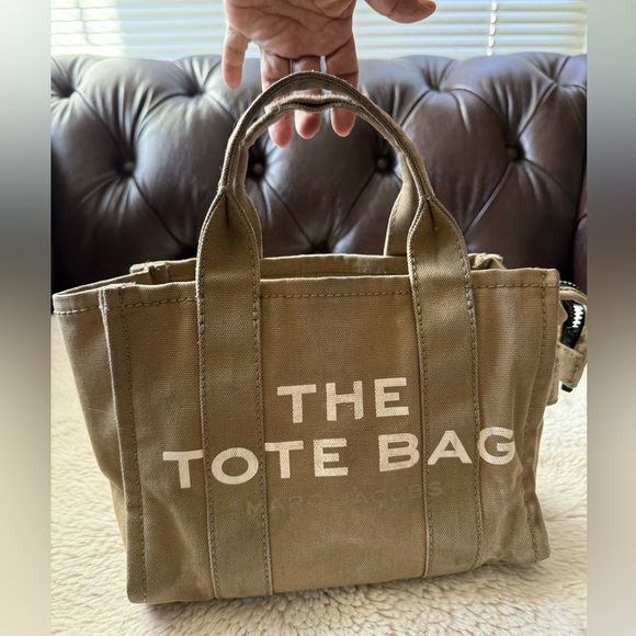 Marc Jacobs | Bags | Marc Jacobs Army Green Mini Tote Bag Used ...